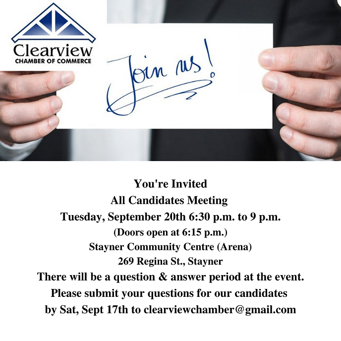 All-Candidates Meeting | Clearview Chamber